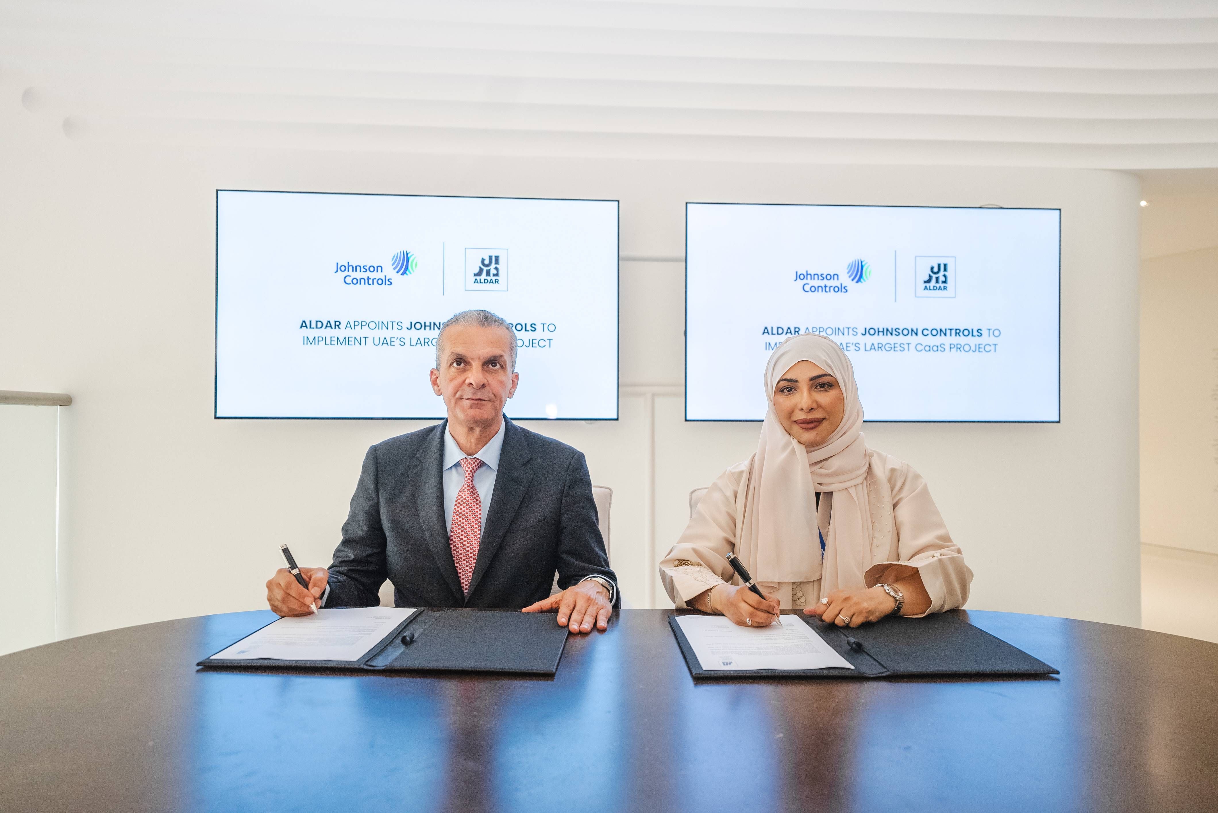 Aldar Partners With Johnson Controls To Launch Abu Dhabi’s First ‘Cooling As A Service’ Project ...